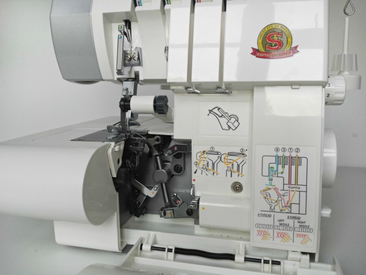 Anatomía de una remalladora - MundoCosturas.es